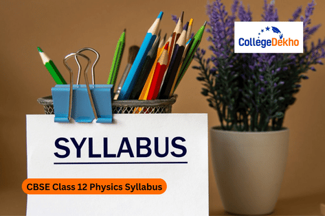 CBSE Class 12 Physics Syllabus 2026 - CBSE 12th Class Physics Syllabus ...