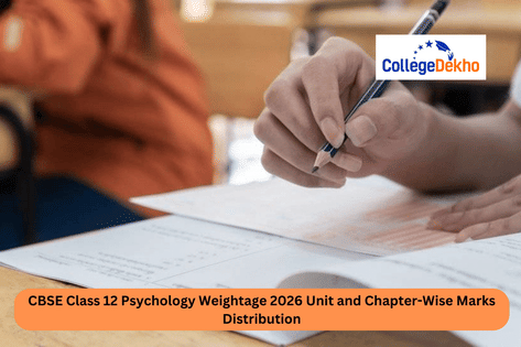 CBSE Class 12 Psychology Weightage 2026 Unit and Chapter-Wise Marks ...