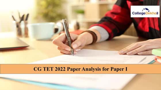 CG TET 2022 Paper Analysis for Paper I (Available)- Check Weightage and ...