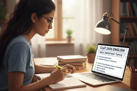 CLAT 2026 English Most Important Topics | CollegeDekho