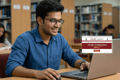 CLAT 2026 First Allotment Result Out at consortiumofnlus.ac.in; Direct link, steps to check ...