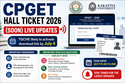AP EAMCET Hall Ticket 2026 (OUT) Live Updates: Download Link Activated ...