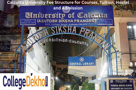 Calcutta University Fee Structure for Courses, Tuition, Hostel and ...