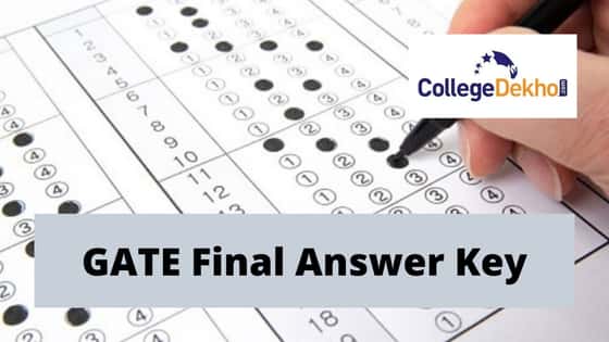 GATE Answer Key 2022: Final answer key released at gate.iitkgp.ac.in ...