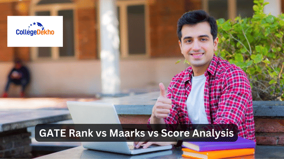 GATE Rank vs Marks vs Score Analysis 2025 | CollegeDekho
