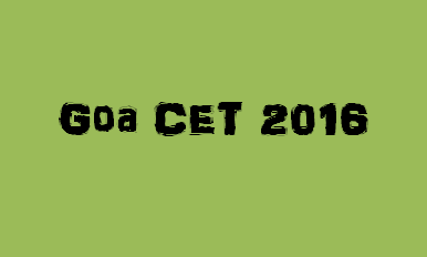 Goa CET 2016 Dates Announced | CollegeDekho