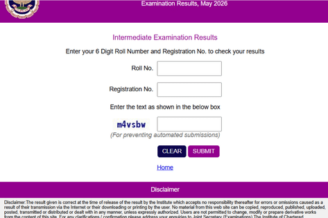 ICAI CA Intermediate Result 2026 OUT: Official Scorecard Link ...