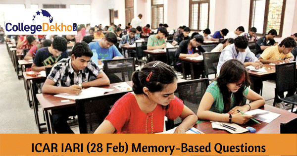 ICAR IARI 28th Feb 2022 Memory-Based Question Paper (Available ...