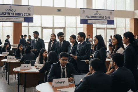 IGNOU Placement Drive February 10 to 13 in 6 Regional Centres ...
