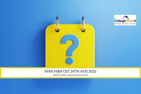MAH MBA CET 24th Aug 2022 Question Paper, Analysis, Answer Key ...