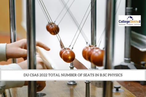 DU CSAS 2022 Total Number of Seats in B.Sc Physics | CollegeDekho
