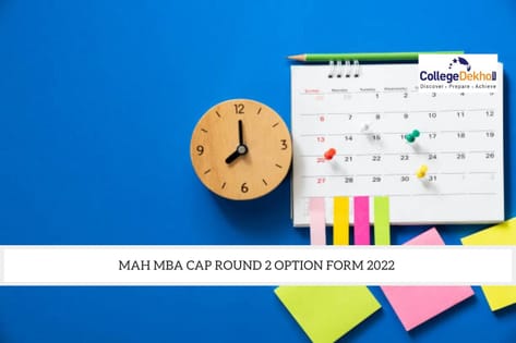 MAH MBA CAP Round 2 Option Form 2022 Releasing on November 2 | CollegeDekho