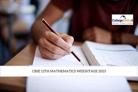CBSE 12th Maths Weightage 2023: Check Topic-Wise Weightage Here ...