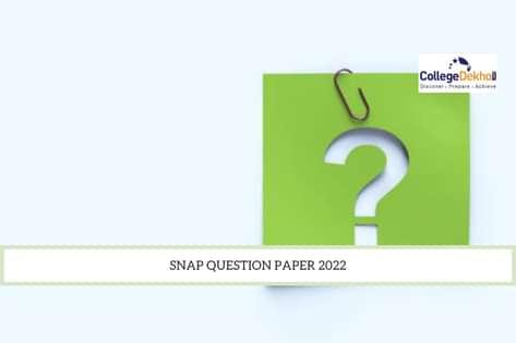 SNAP Question Paper 2022 LIVE Updates: Download Memory-Based Questions ...