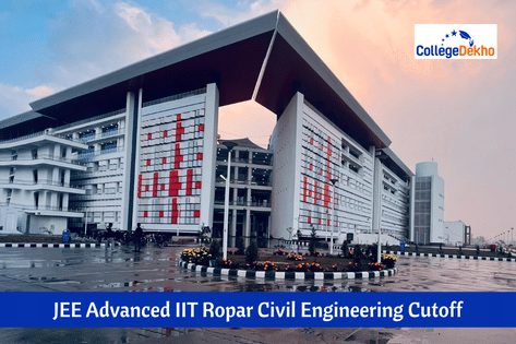 JEE Advanced IIT Ropar Civil Engineering Cutoff 2025 | CollegeDekho