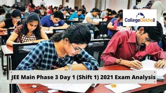 JEE Main 2021 Phase 3 Day 1 (July 20) Analysis by FIITJEE | CollegeDekho