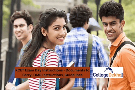KCET Exam Day Instructions 2024 - Documents to Carry, OMR Instructions ...