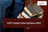 KCET 2025 Syllabus (Released): Check Subject Wise, Download PDF ...
