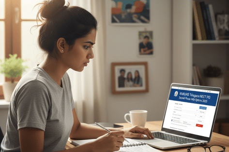 KNRUHS Telangana NEET PG Second Phase Web Options 2025 Open Now: Check ...