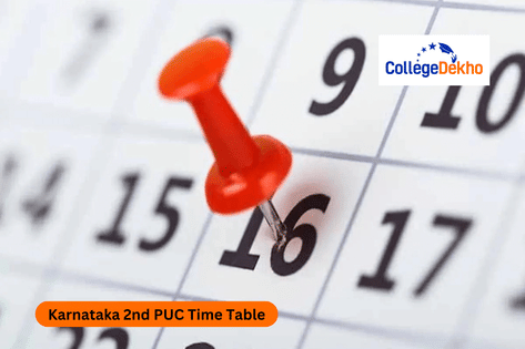 Karnataka 2nd PUC Time Table 2026 (Out): Karnataka 2nd PUC Time Table ...