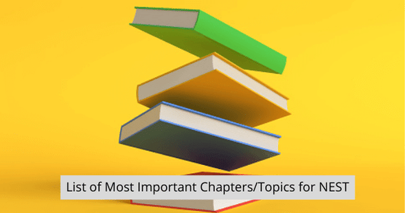 List of Most Important Chapters/ Topics for NEST 2024 | CollegeDekho