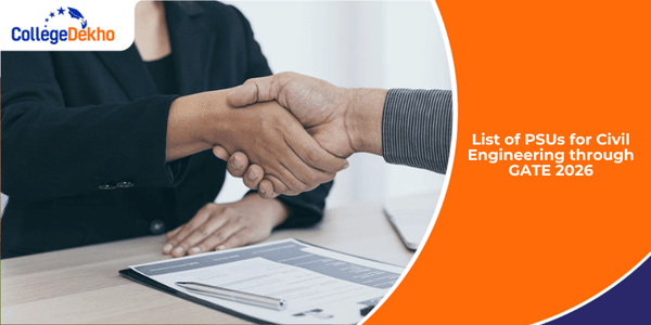 List of PSUs for Civil Engineering through GATE 2026 - Eligibility ...