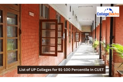 List of UP Colleges for 91- 100 Percentile in CUET 2024 | CollegeDekho