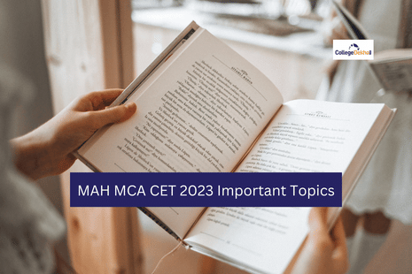 MAH MCA CET 2024 Important Topics - Subject-Wise Weightage | CollegeDekho