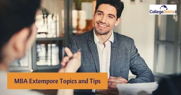 Extempore Speech in MBA Admissions: Topics, Tips | CollegeDekho