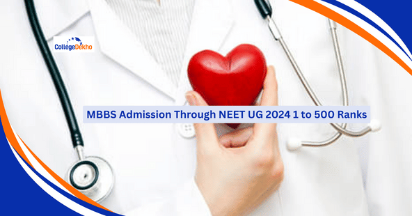 MBBS Admission Through NEET UG 2025 1 to 500 Ranks - List of Colleges ...