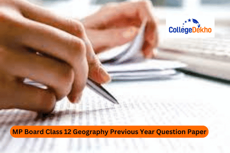 MP Board Class 12 Geography Previous Year Question Paper - Download PDF ...
