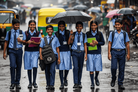 Maharashtra School Holiday Update 16 September 2025; IMD issues orange ...