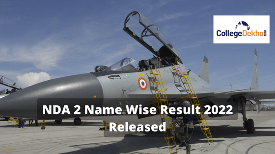 NDA 2 Name Wise Result 2022 Released: Download PDF Here | CollegeDekho