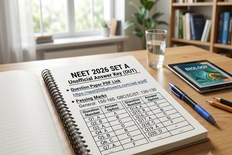 NEET 2026 Code 80 Unofficial Answer Key (OUT): Question Paper PDF Link ...