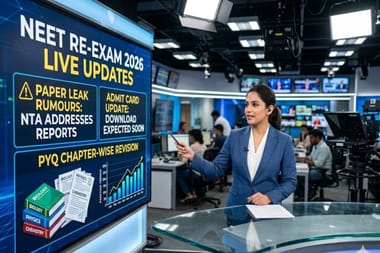 NEET Re-Exam 2026 Live Updates: Admit Card SOON; PYQs Chapter-wise ...