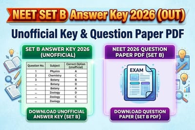 NEET 2026 Answer Key (OUT) LIVE Updates: Marks vs Rank Detailed ...