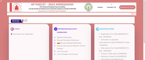 AP PGECET Seat Allotment 2023 Download Link Activated | CollegeDekho
