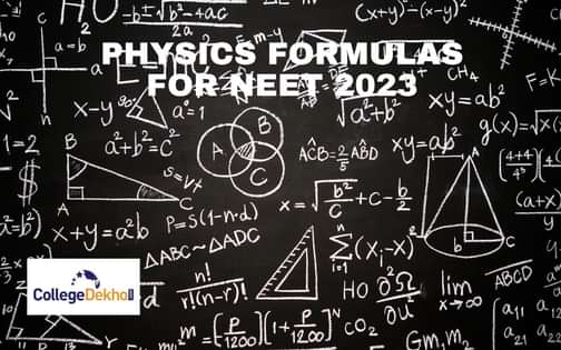 Physics Formulas for NEET 2024 | CollegeDekho