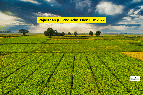 Rajasthan JET 2nd Admission List 2022 (Released) Live Updates: Seat ...