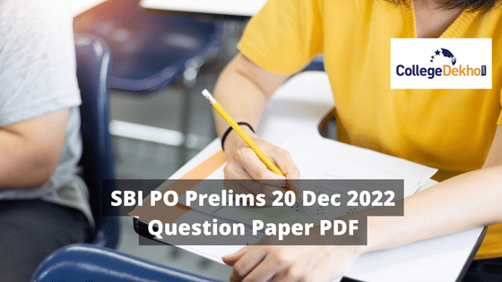 SBI PO Prelims 20 Dec 2022 Question Paper (Shift 1, 2): Download PDF ...