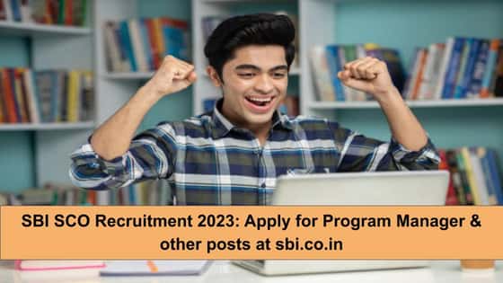 SBI SCO Recruitment 2023: Apply for Program Manager & other posts at ...