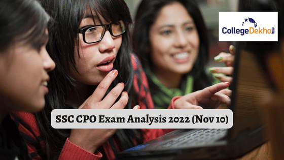 SSC CPO Exam Analysis 2022 (Nov 10): Subject-wise Paper Analysis for ...