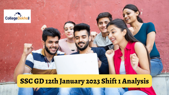 SSC GD 12th January 2023 Shift 1 Analysis: Difficulty Level, Students ...