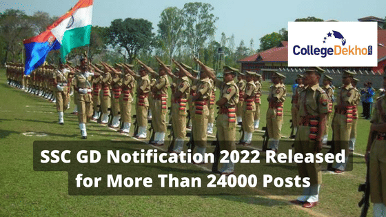SSC GD Notification 2022 Released for More Than 24000 Posts | CollegeDekho