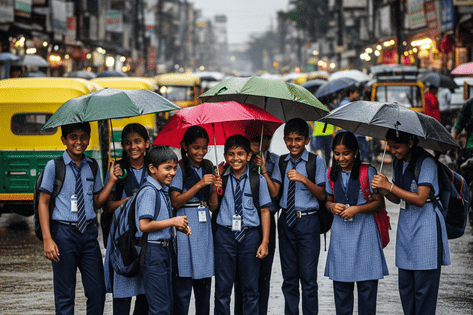 School Holiday Update 4 September 2025: State-wise rain holiday update ...