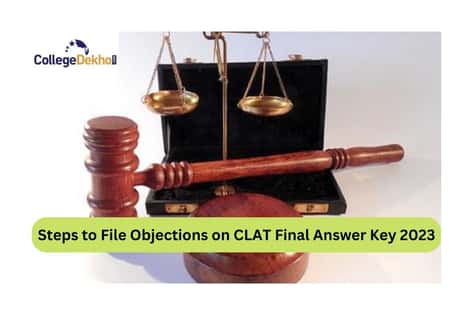 Steps to File Objections on CLAT Final Answer Key 2023 | CollegeDekho