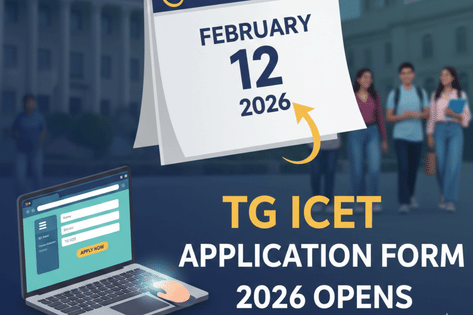 TG ICET Application Form 2026 Opens on February 12: 60 Test Centres in ...