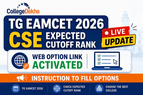 TG EAMCET 2026 CSE Expected Cutoff Rank LIVE Update: Web Option Link ...