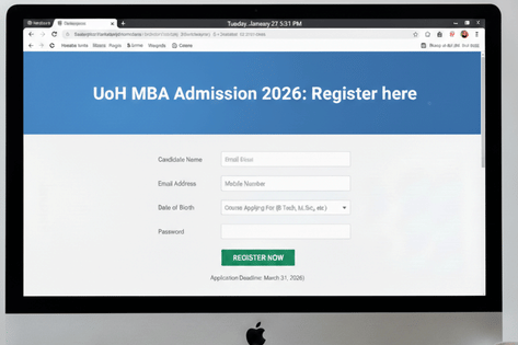 UoH opens MBA Admission 2026: Steps to Apply, Eligibility Criteria ...