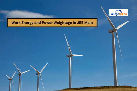 Work Energy and Power Weightage in JEE Main 2025 | CollegeDekho